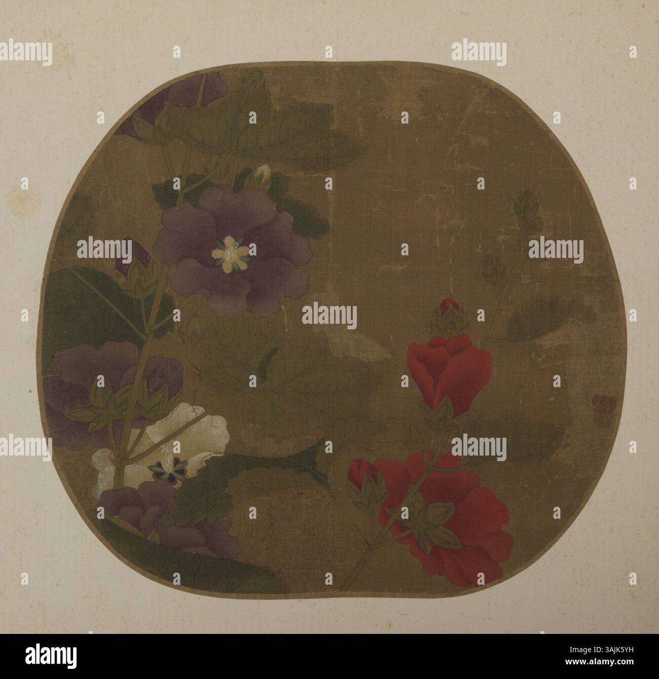 This Chinese painting, housed in The Palace Museum, demonstrates the ...