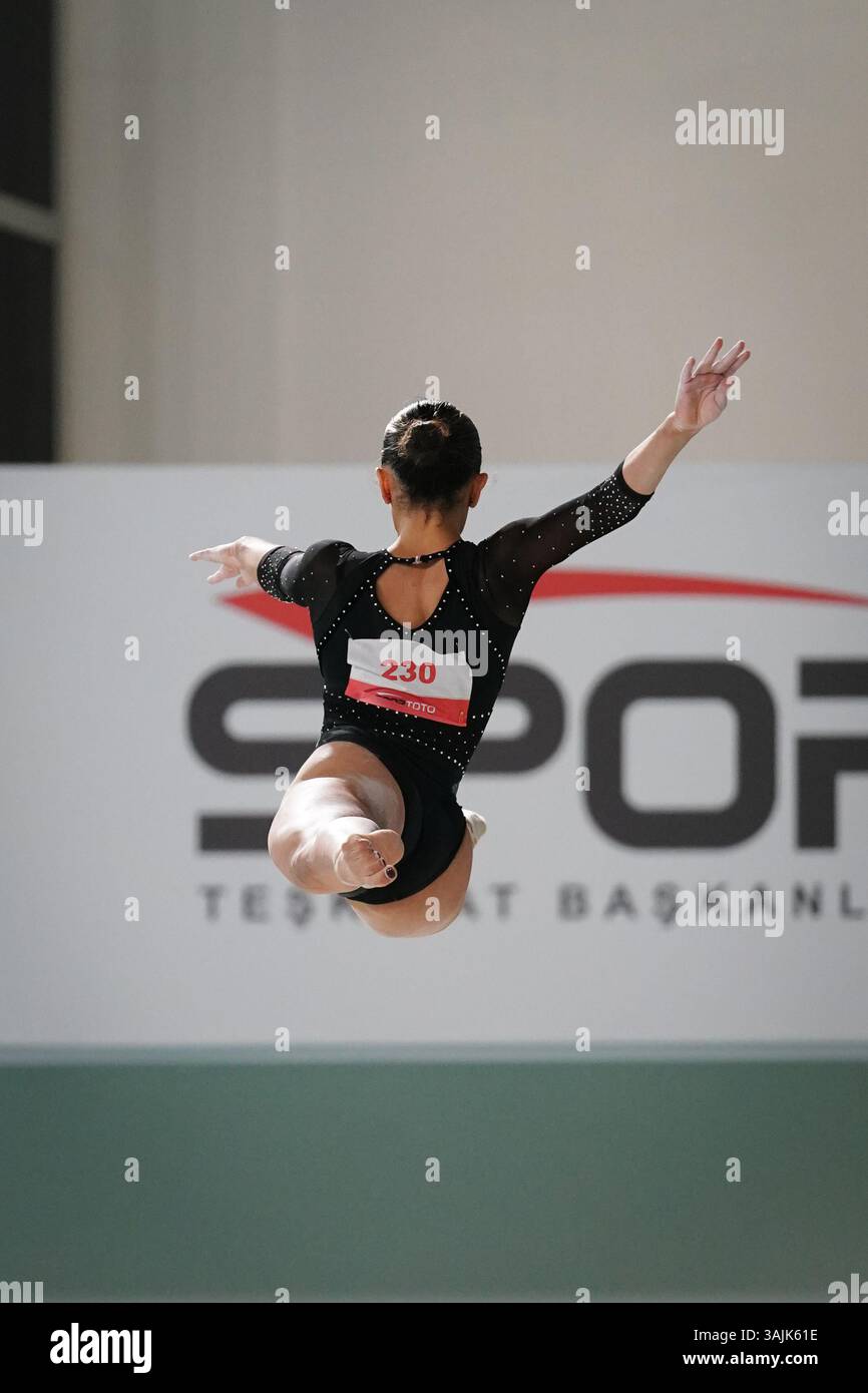 ANTALYA, TURKIYE - MARCH 23, 2025: Michelle PINEDA performing on the ...