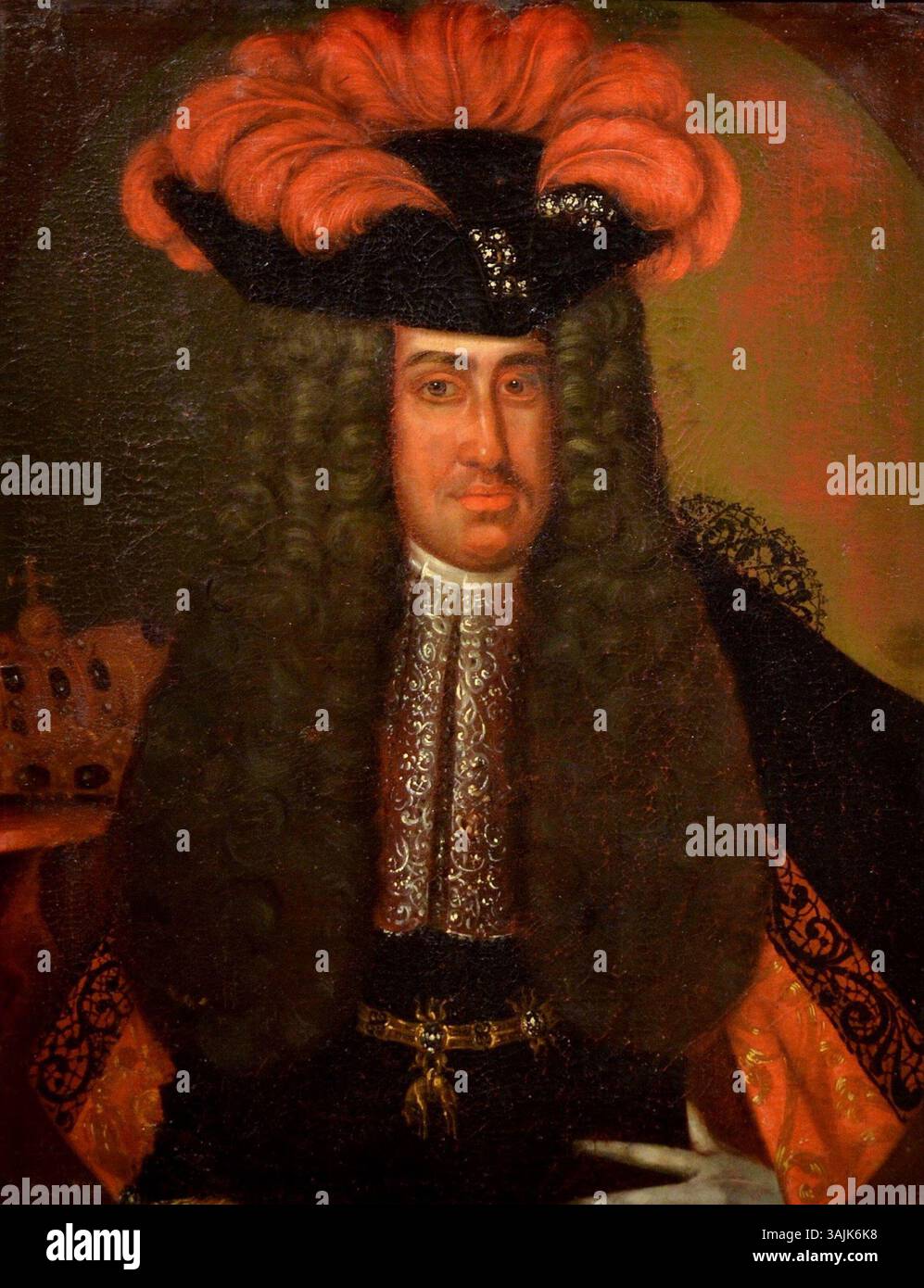 This 17th-century portrait of Kaiser Karl VI von Habsburg, painted by ...