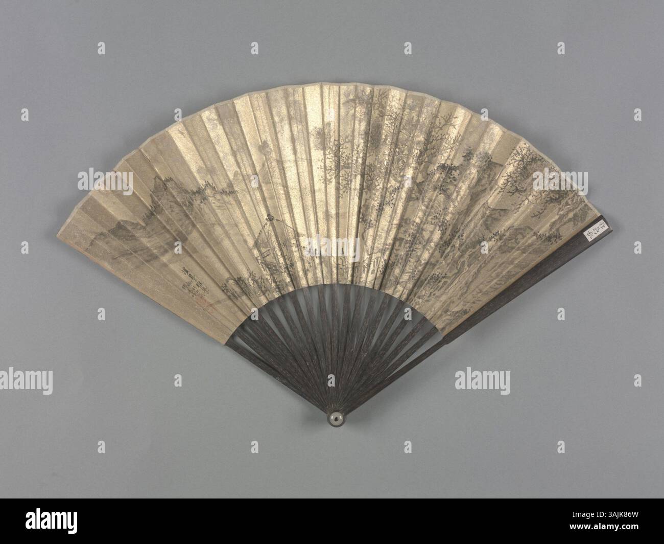 This fan painting in The Palace Museum showcases traditional Chinese ...