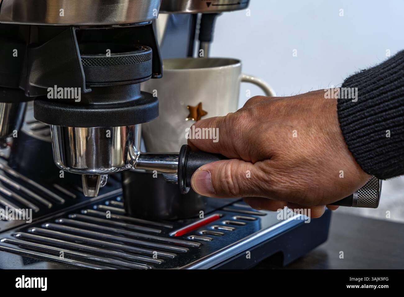 Espresso machine, ground coffee maker, lungo coffee, americano ...