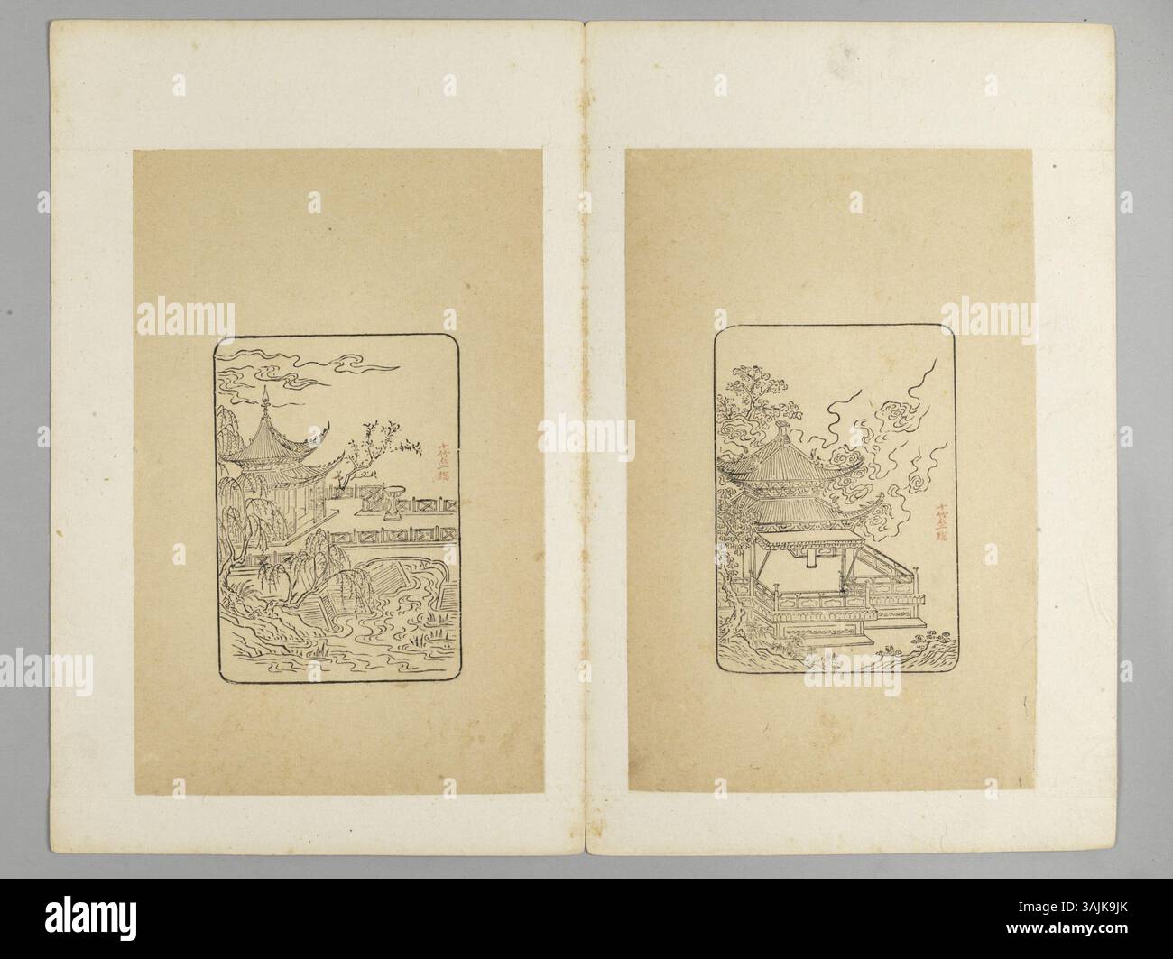 This individual print copy in the Palace Museum reflects the refinement ...