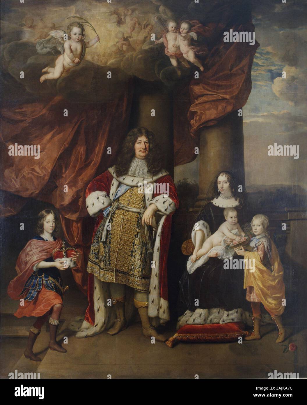 This 1666 painting by Johannes Mytens depicts Kurfürst Friedrich ...