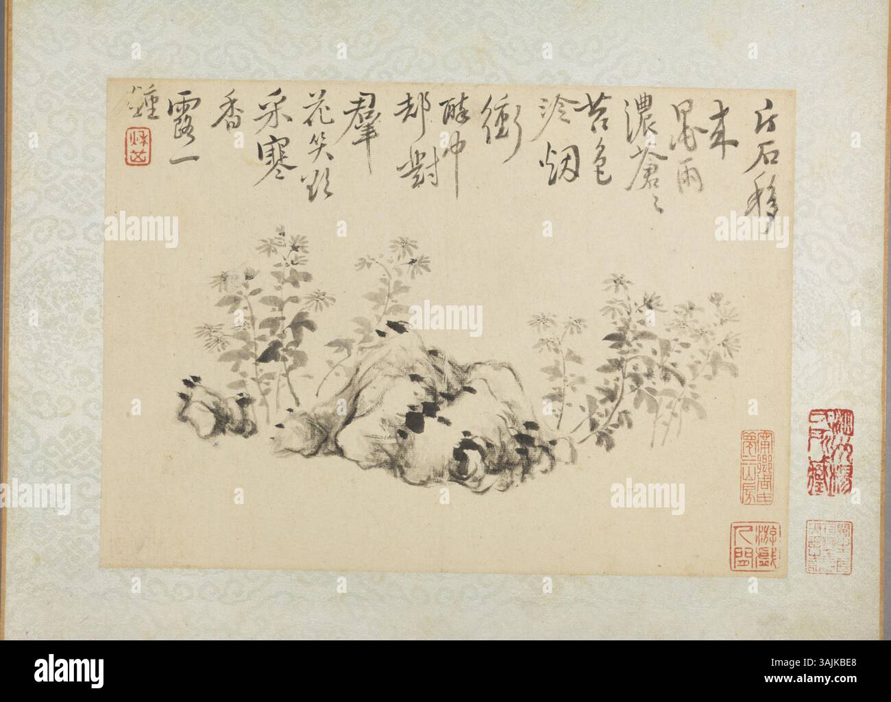 This painting by Hua Yan in The Palace Museum highlights his talent in ...