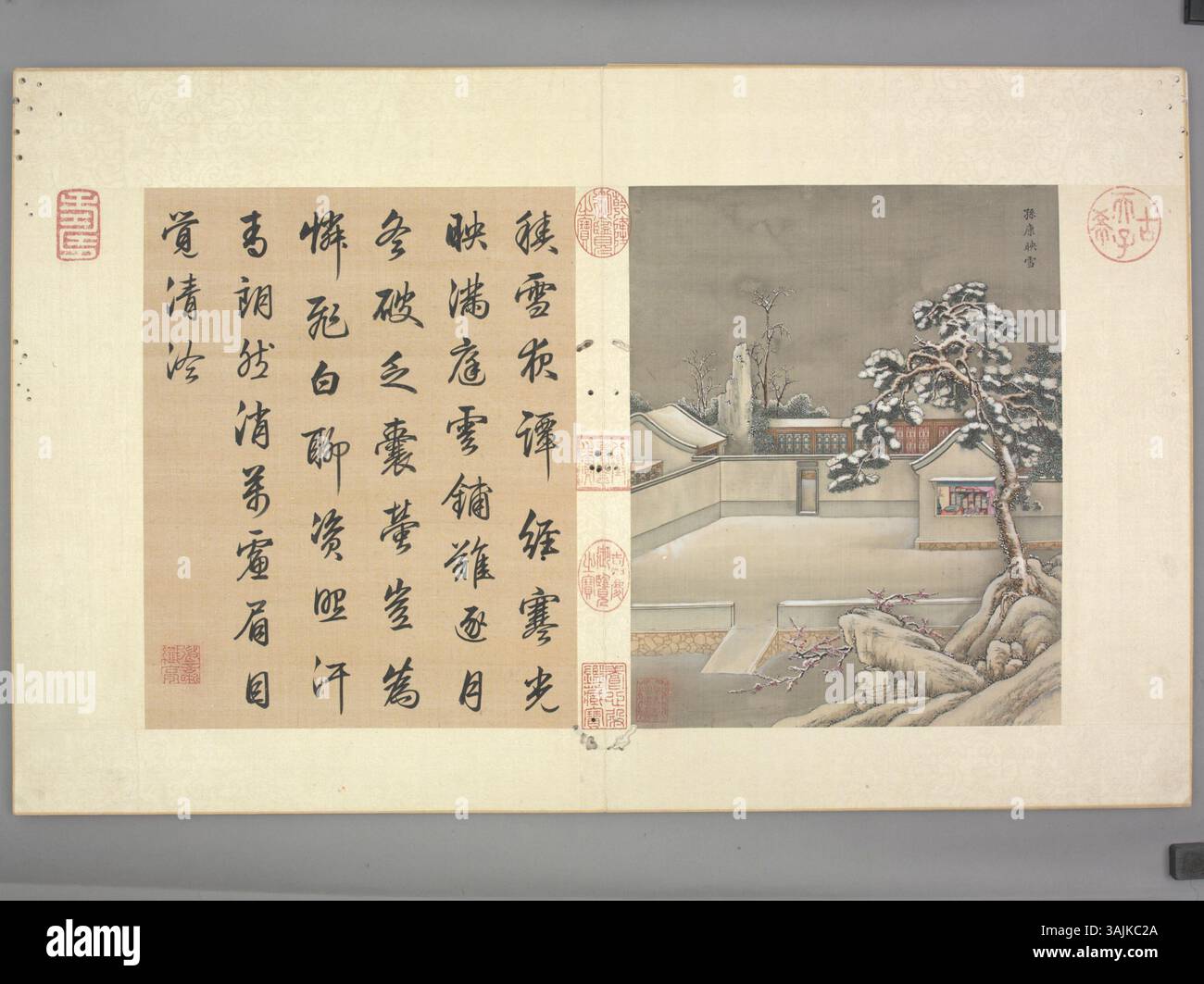 This traditional Chinese painting in The Palace Museum showcases the ...