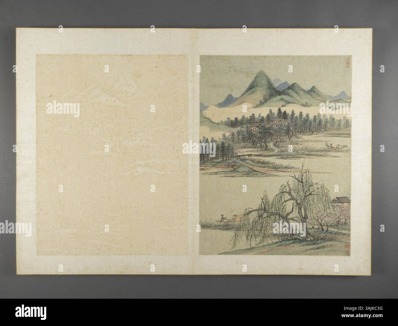 A Chinese painting in The Palace Museum, showcasing the traditional ...