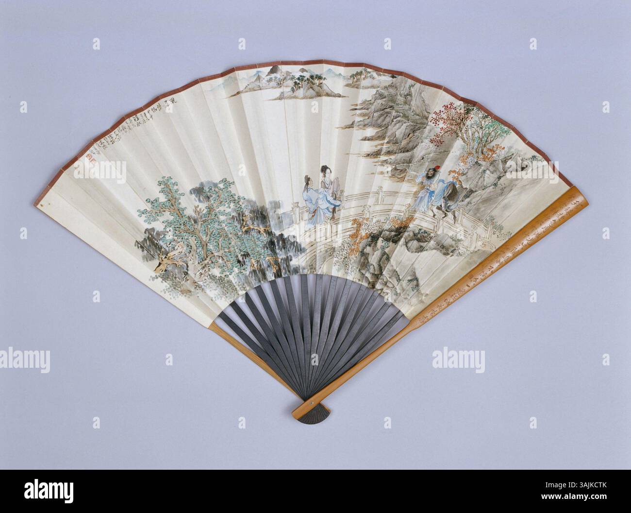 Xu Cao (1899–1961) was a Chinese artist known for his delicate fan ...