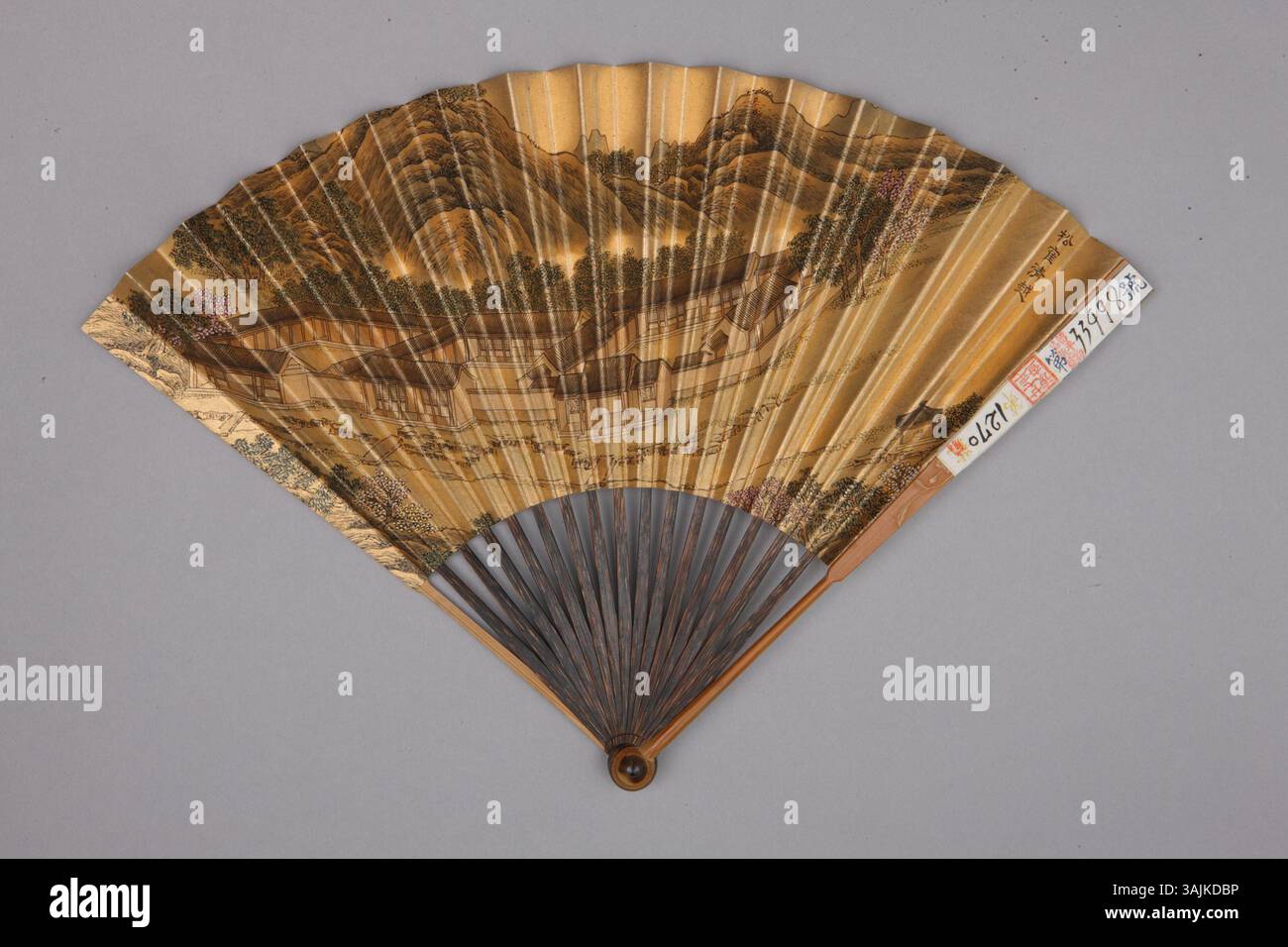 This fan painting from The Palace Museum exemplifies the refined ...