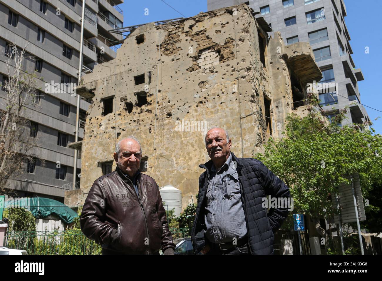 April 11, 2025, Beirut, Beirut, Lebanon: Former Christian Lebanese ...