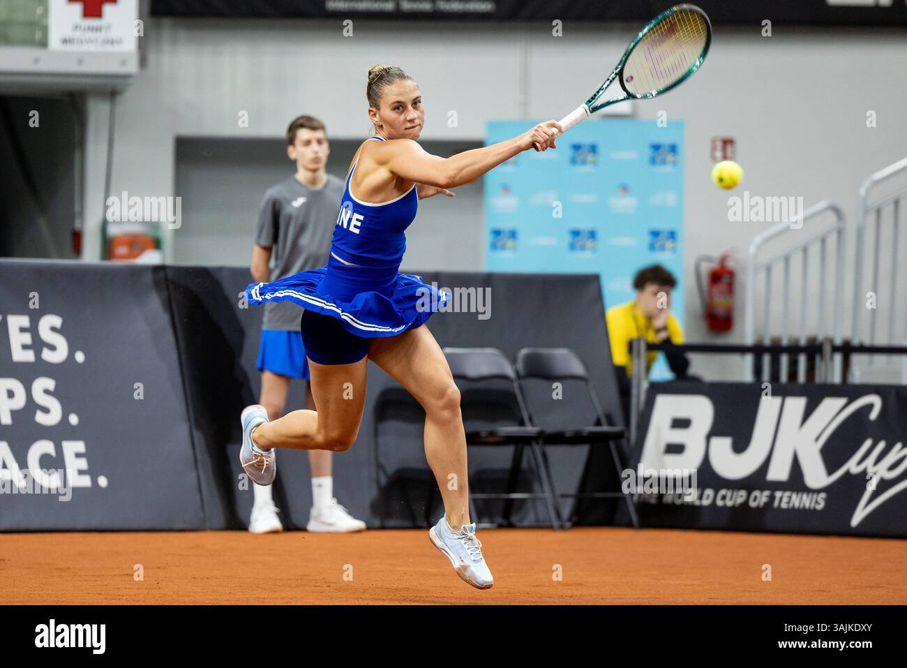 Radom Sports Center, Radom, Poland. 11th Apr, 2025. Billie Jean King ...