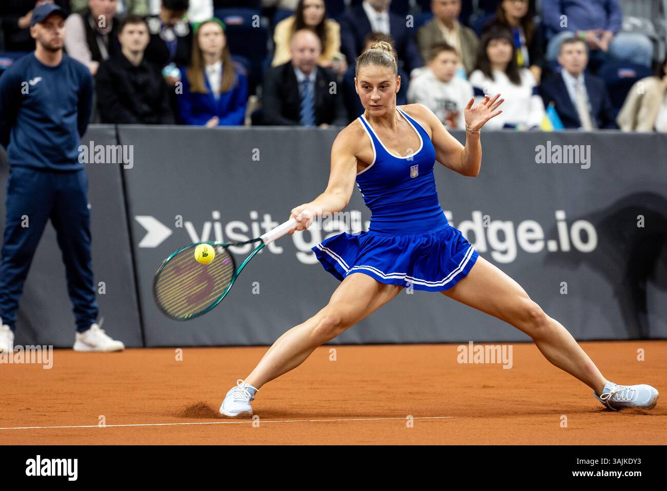 Radom Sports Center, Radom, Poland. 11th Apr, 2025. Billie Jean King ...