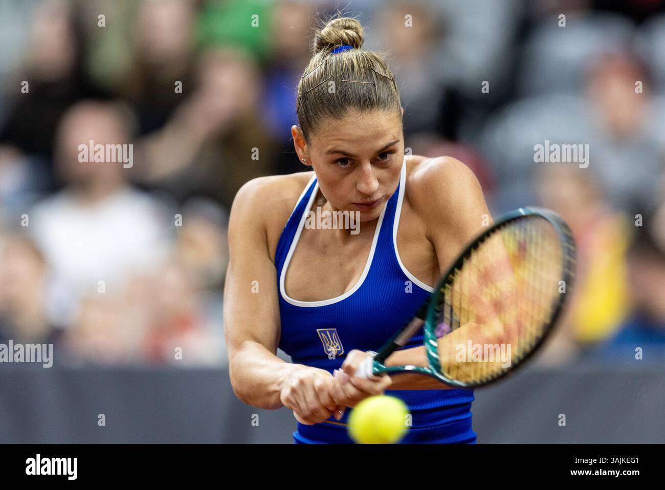 Radom Sports Center, Radom, Poland. 11th Apr, 2025. Billie Jean King ...