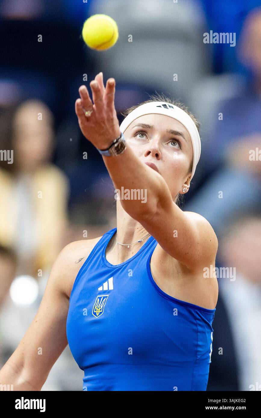 Radom Sports Center, Radom, Poland. 11th Apr, 2025. Billie Jean King ...