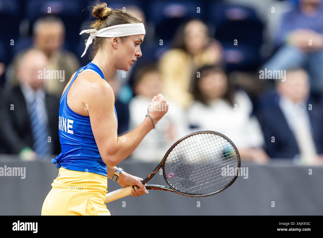 Radom Sports Center, Radom, Poland. 11th Apr, 2025. Billie Jean King ...