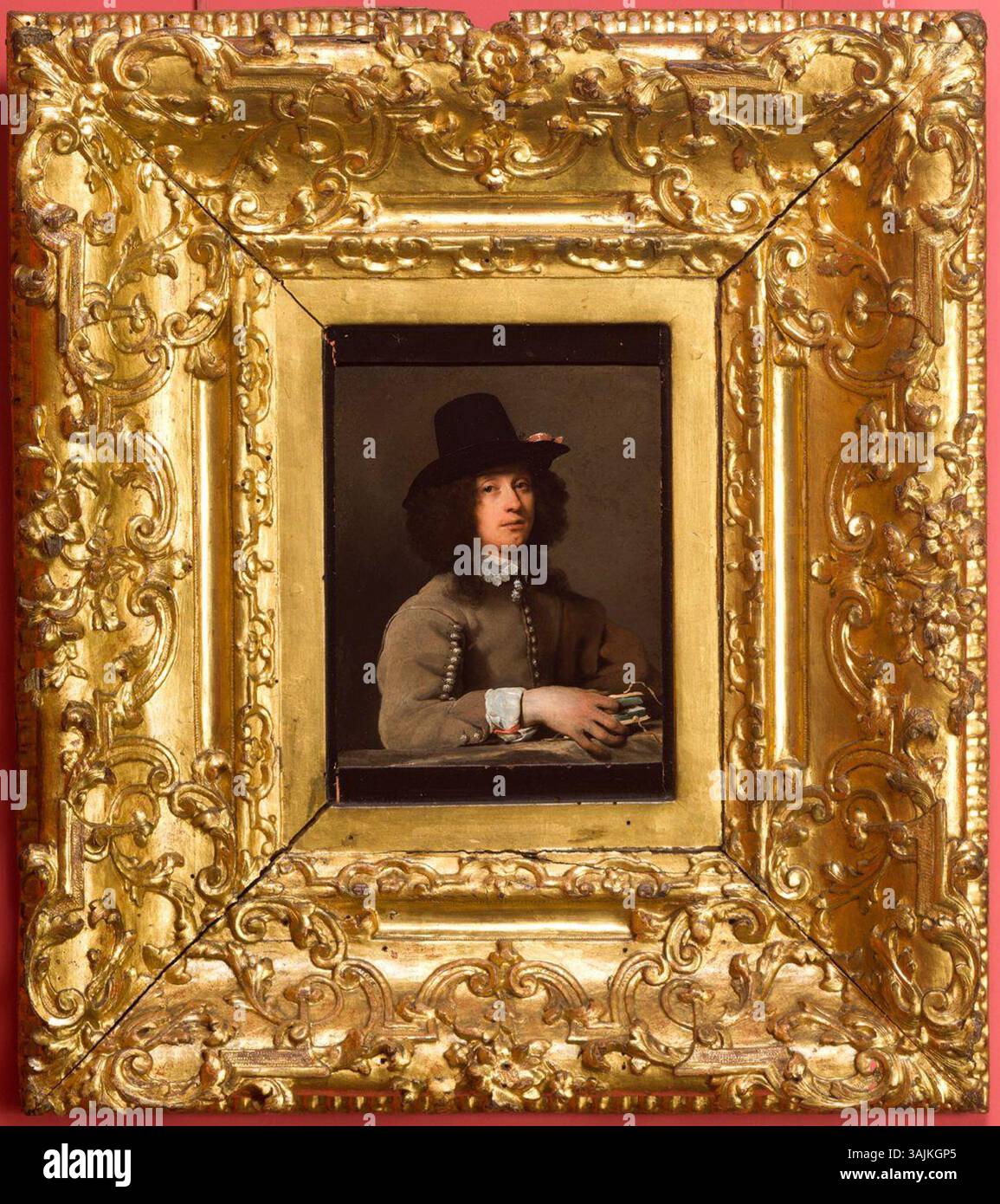 This portrait, attributed to Michiel Sweerts, depicts a young man ...