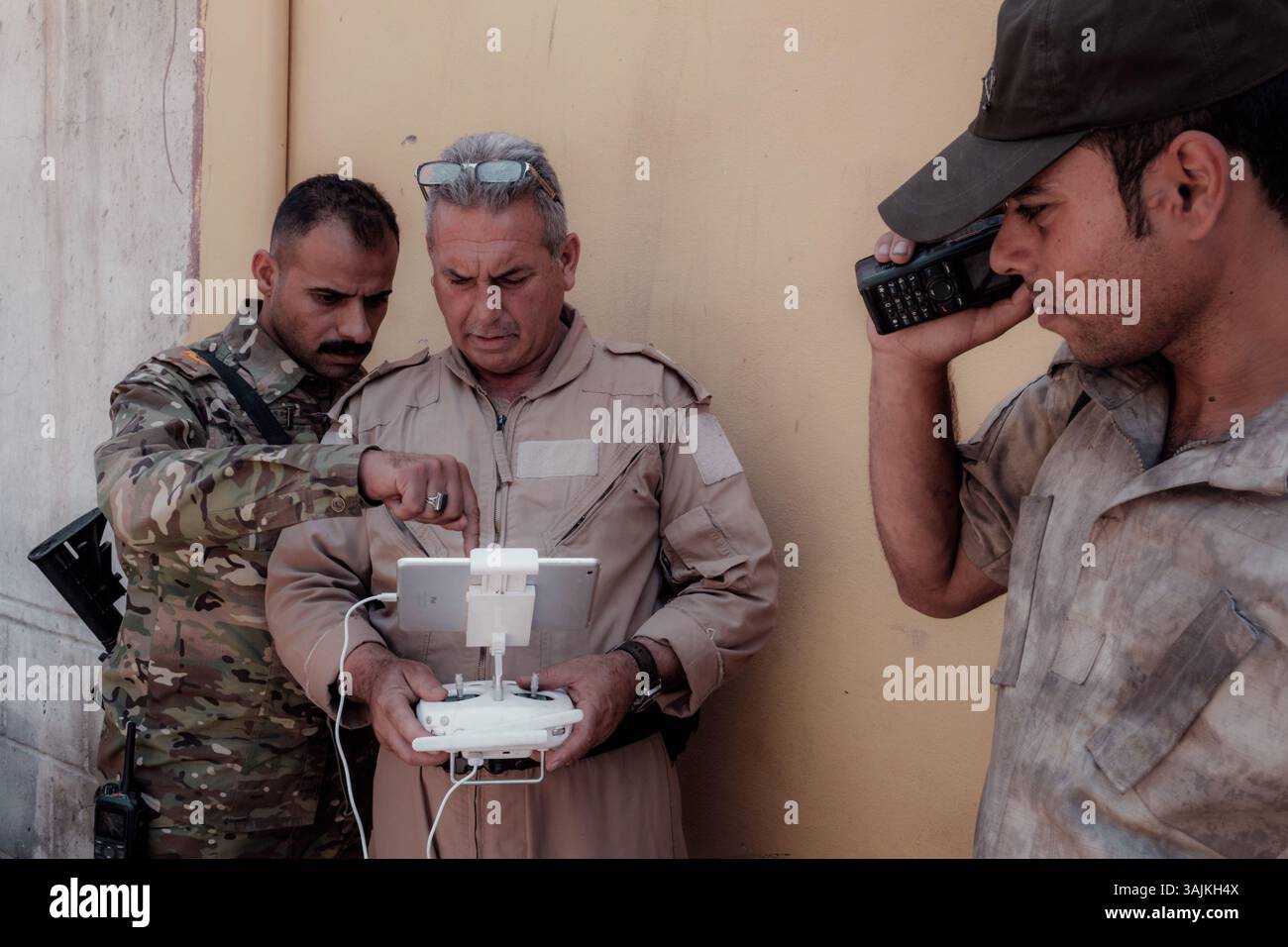 June 8, 2017 - Mosul, Iraq - The Commander of the 9th Division of Iraqi ...