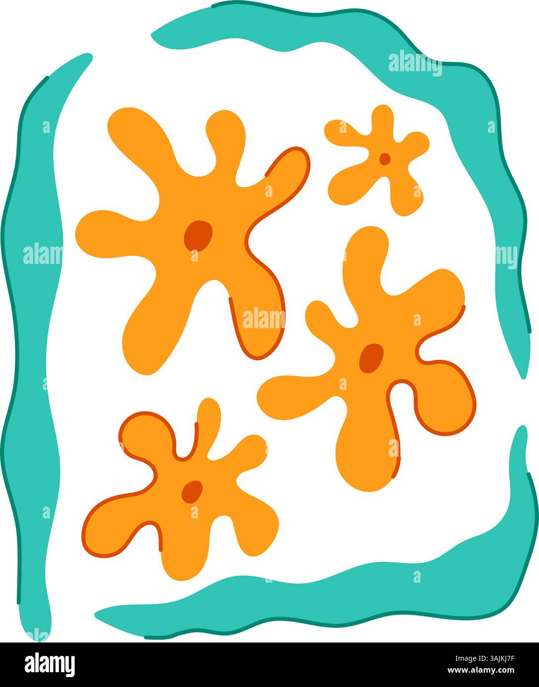 arrangement floral arch cartoon vector illustration Stock Vector Image ...