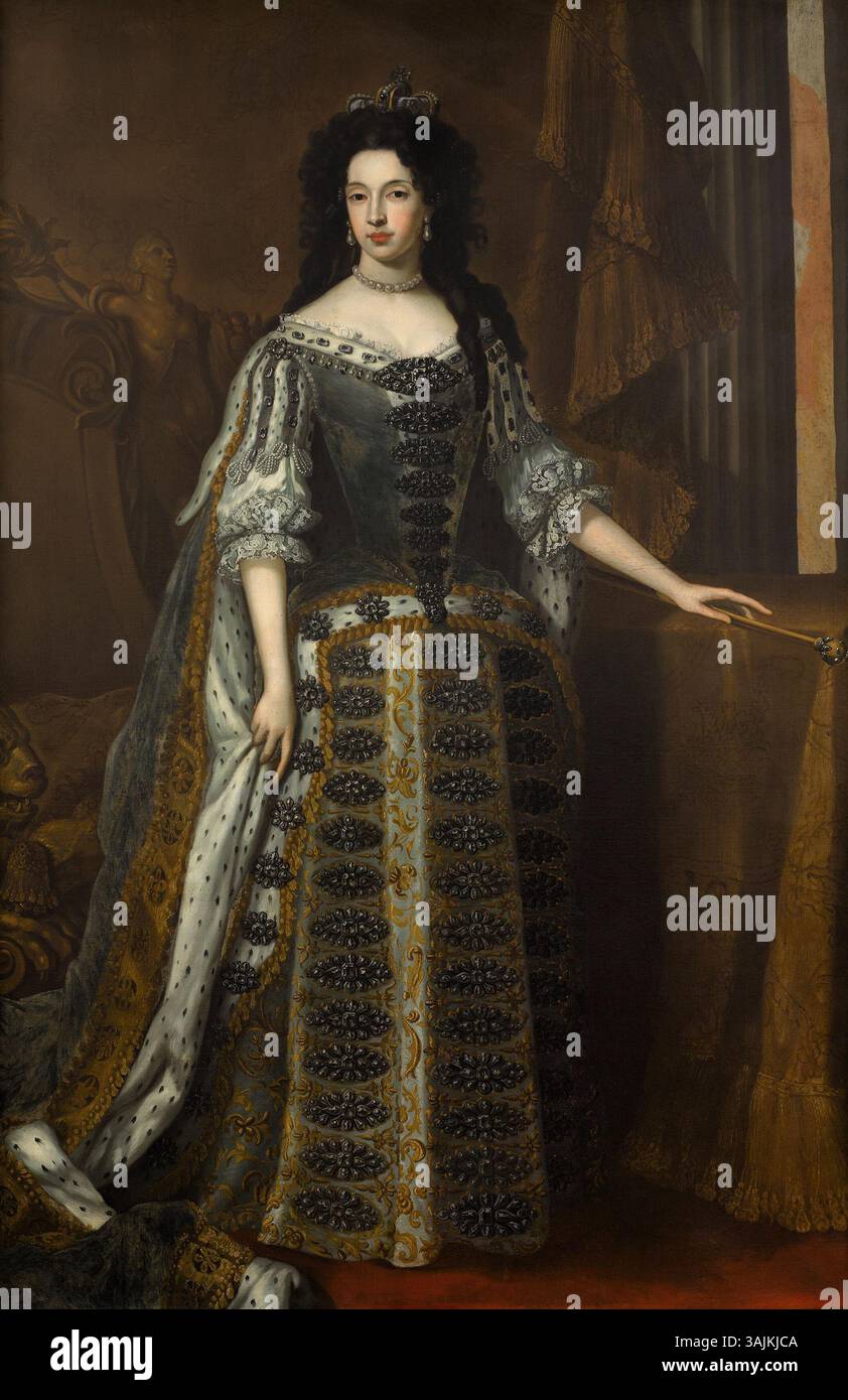 This portrait by the Studio of Godfrey Kneller from the late 17th ...