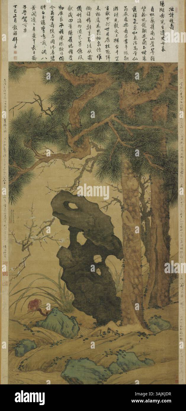 This Chinese painting, part of The Palace Museum’s collection, reflects ...