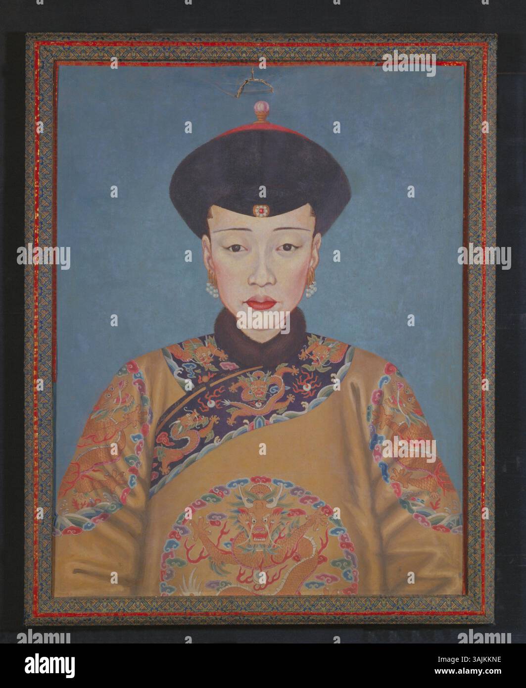 This portrait of Empress Xiaoherui, housed in The Palace Museum ...