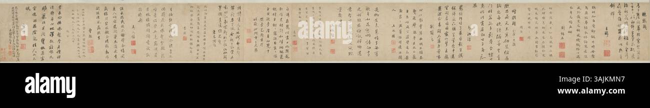 A Chinese calligraphy work from The Palace Museum, showcasing ...