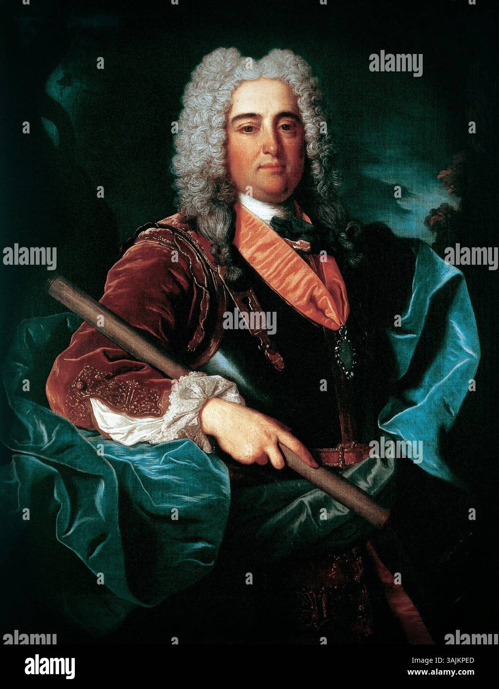 Portrait of Dom Francisco de Braganza, Duke of Beja, painted by Jean ...