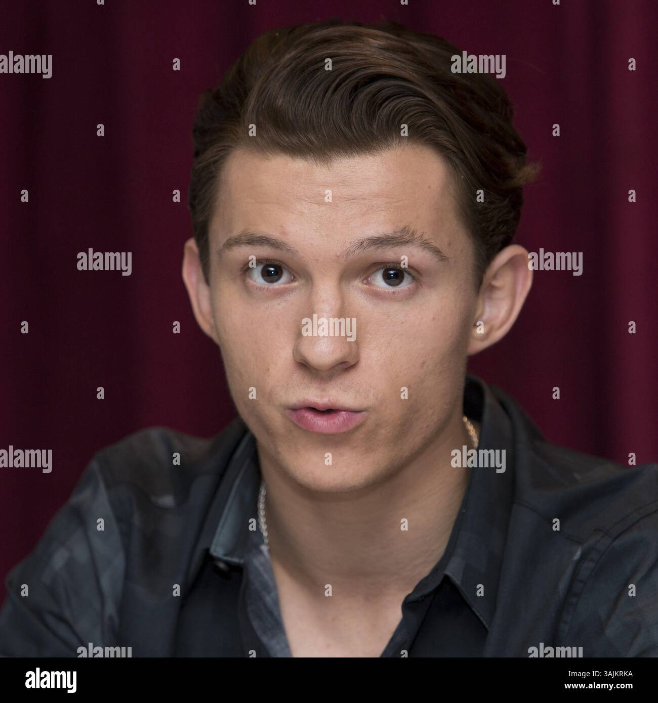 April 23, 2017 - Hollywood, California, U.S. - TOM HOLLAND promotes ...