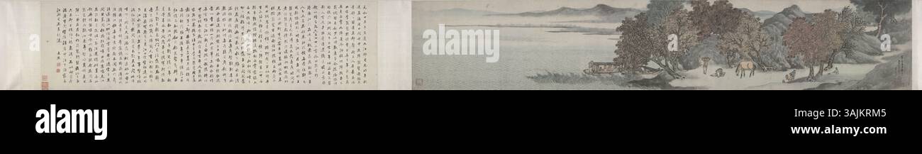 This painting by Li Shida (1550–1620), housed in The Palace Museum ...