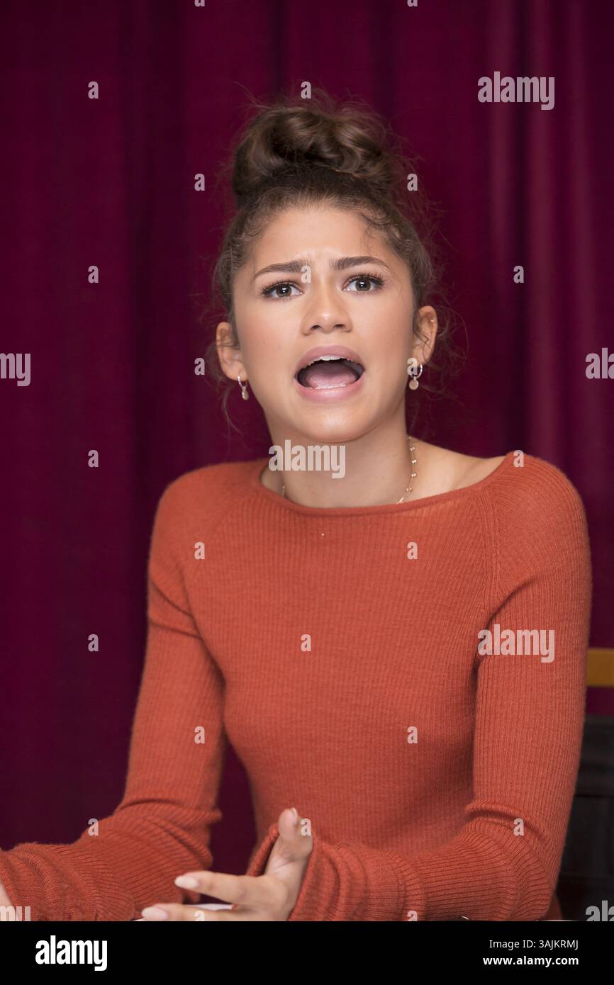 April 23, 2017 - Hollywood, California, U.S. - ZENDAYA COLEMAN promotes ...