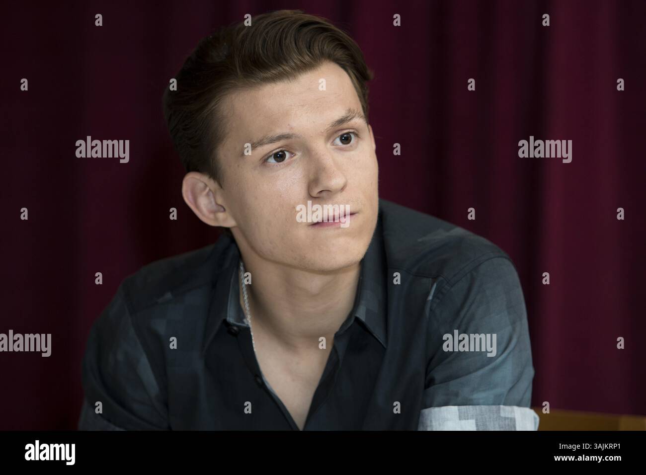 April 23, 2017 - Hollywood, California, U.S. - TOM HOLLAND promotes ...