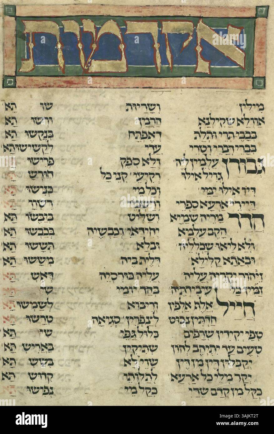 The Akdamut, a poem traditionally recited at Shavuot, is featured in ...