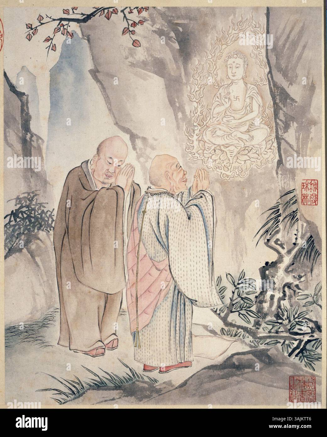 This artwork is a representative example of Chinese painting, housed at ...