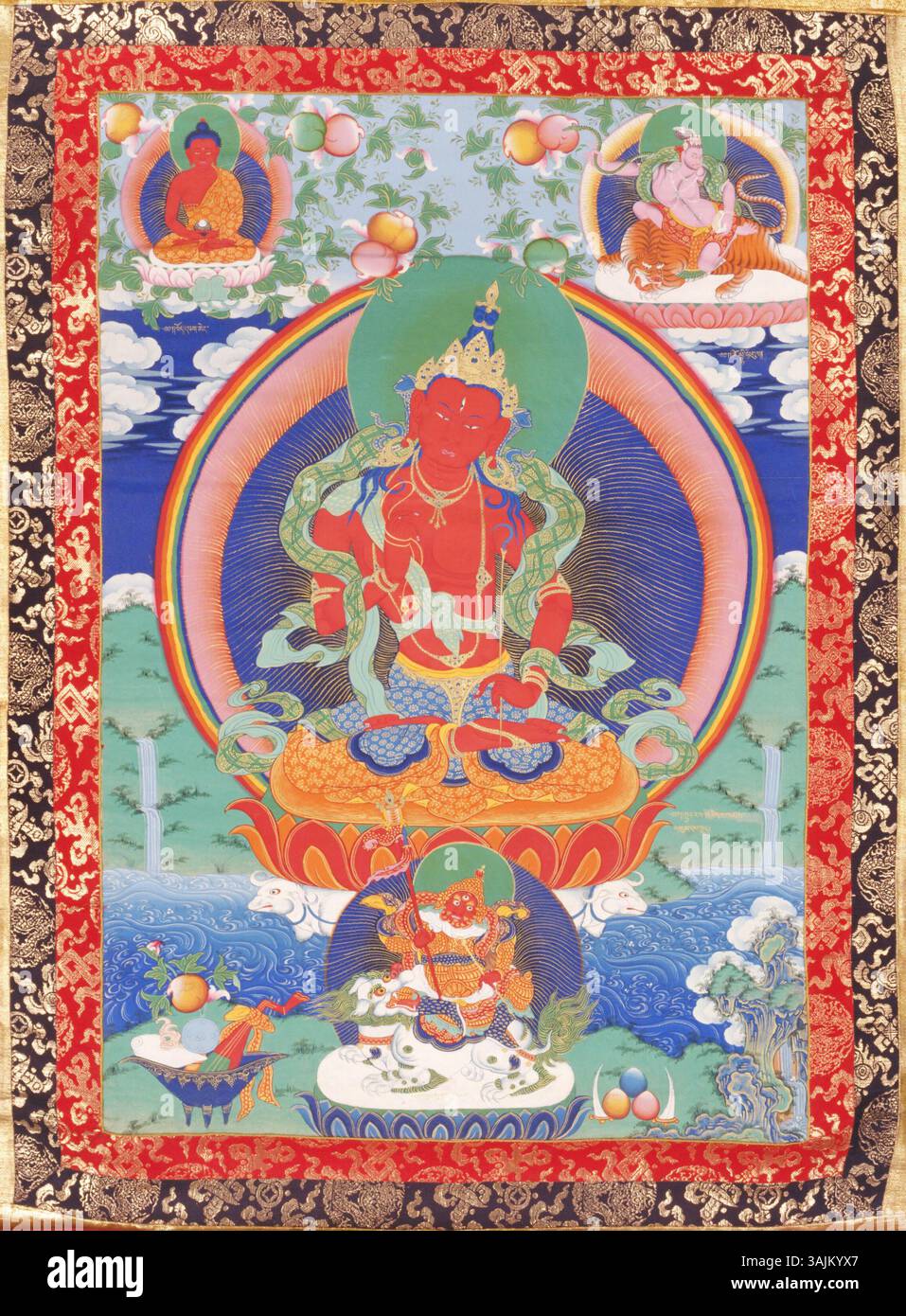 This traditional Chinese painting, part of The Palace Museum collection ...