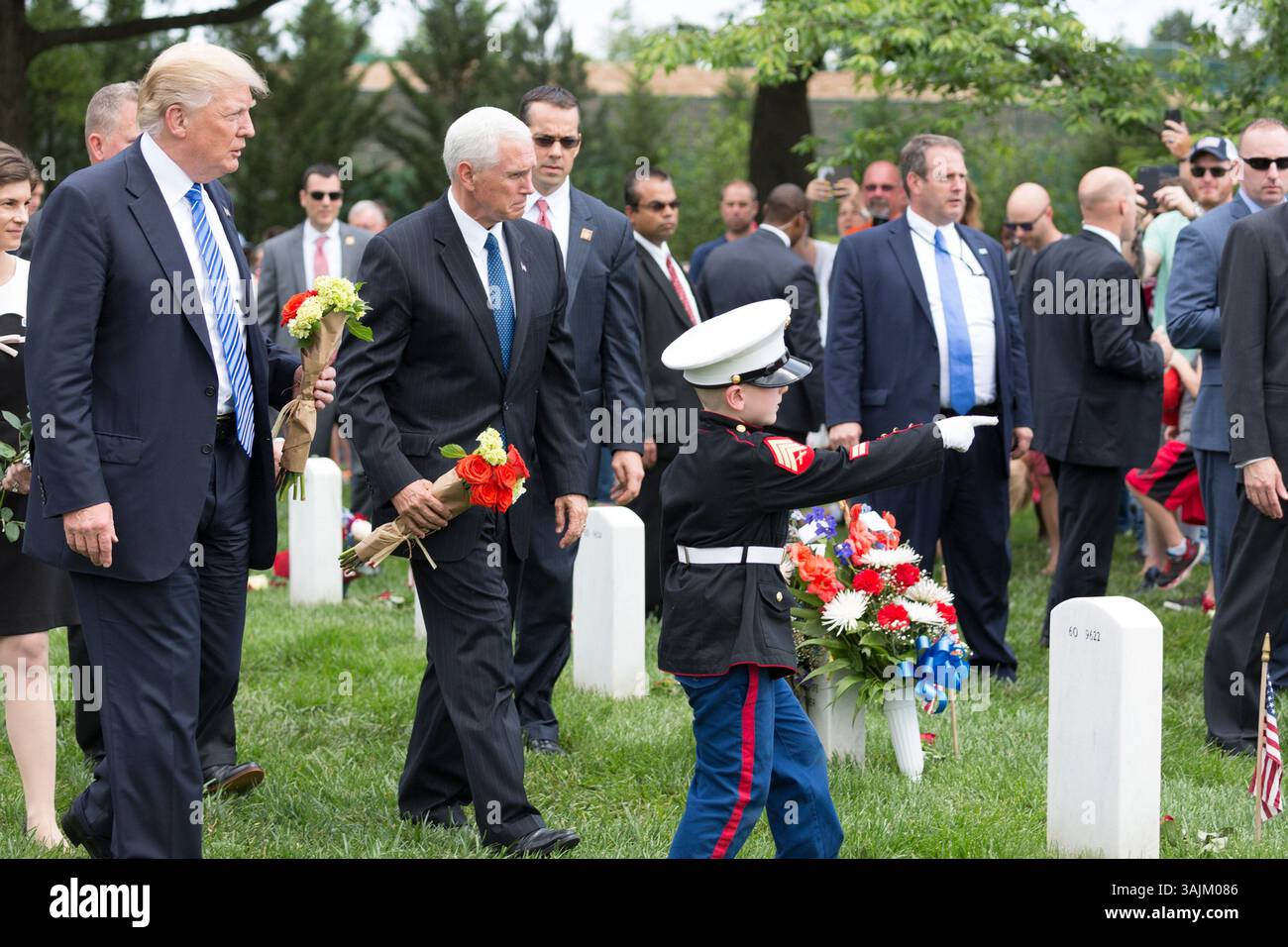 Trump military uniform hi-res stock photography and images - Alamy