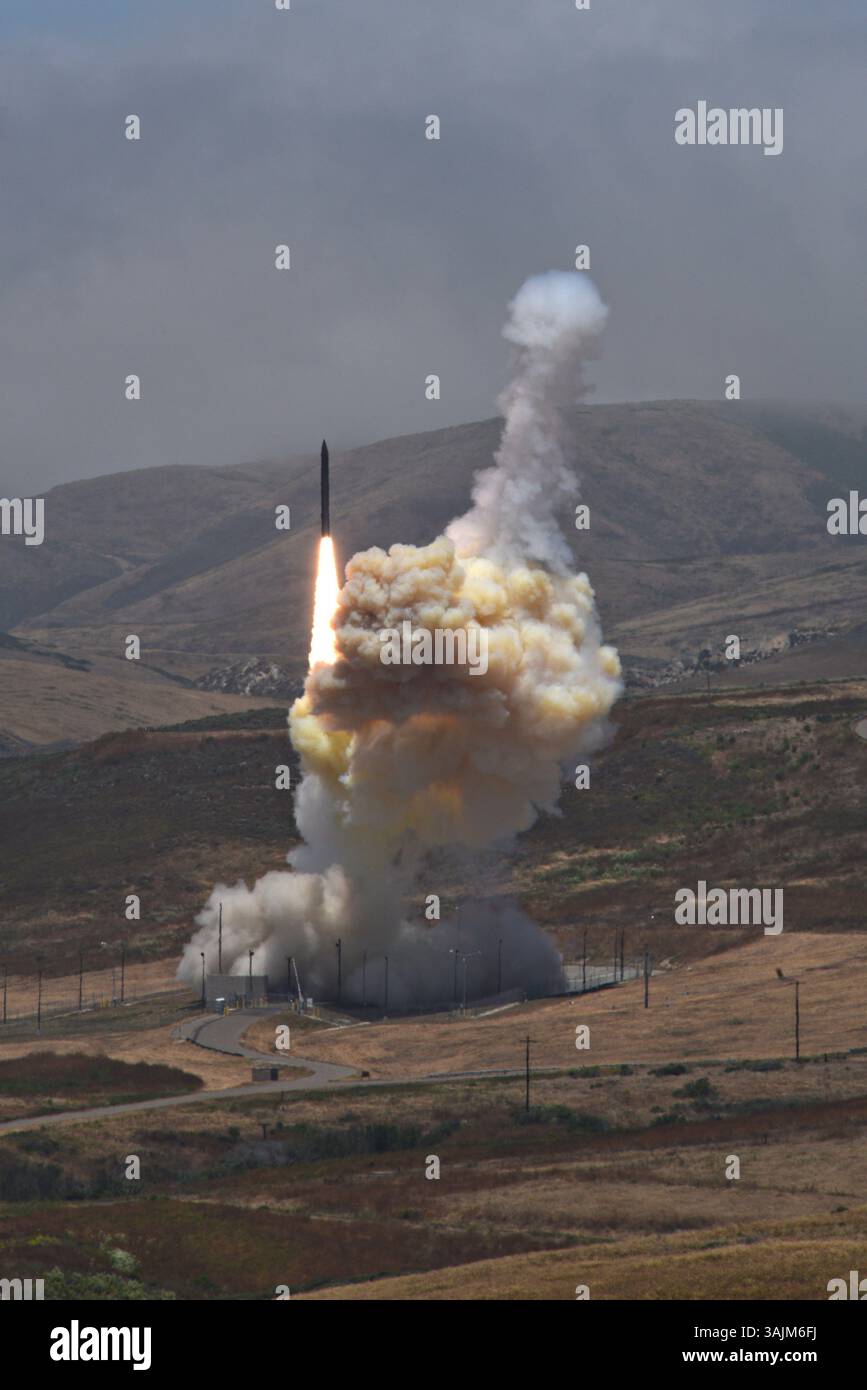 May 30, 2017 - Vandenberg, CA, USA - A Ground-based missile Interceptor ...