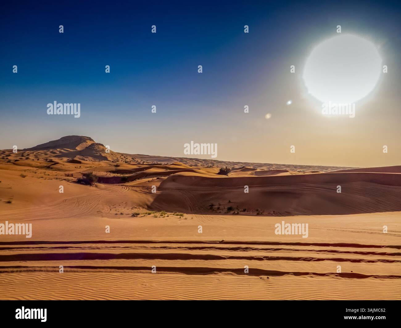 Sand dunes in the United Arab Emirates Stock Photo - Alamy