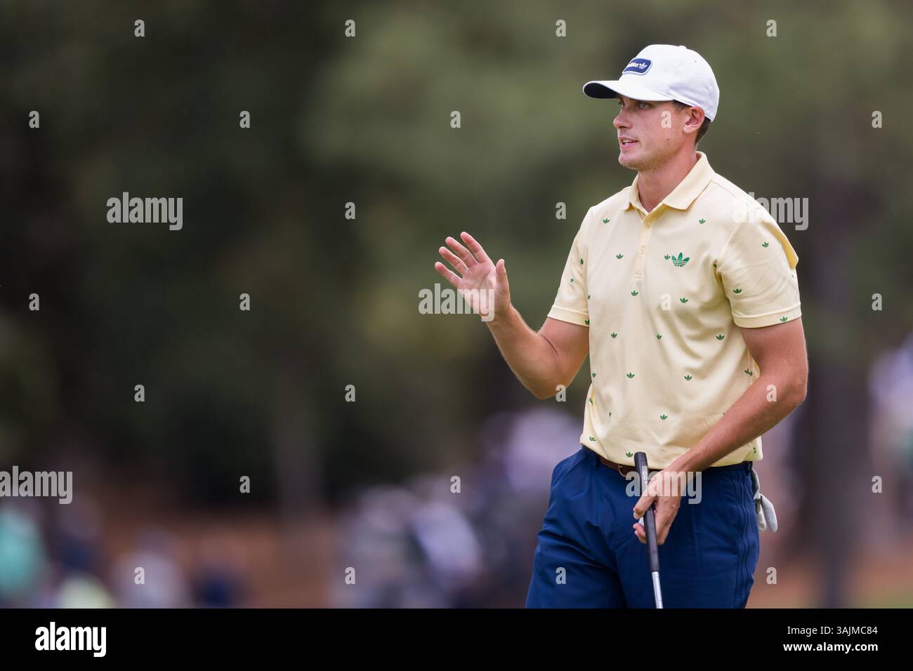Ludvig Åberg of, Sweden. , . during the second round of the 2025 ...