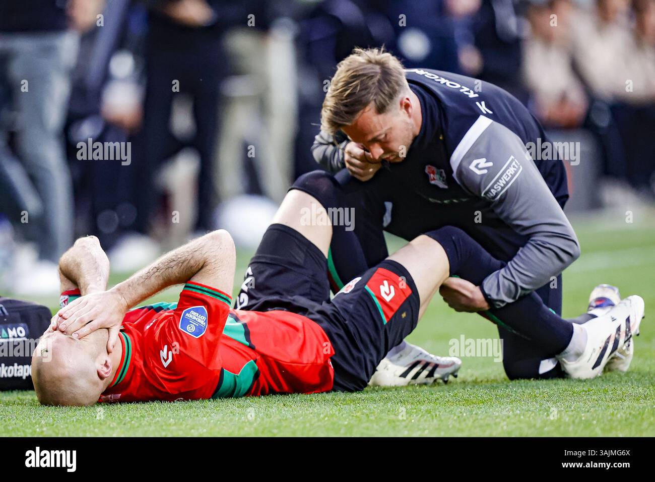 NIJMEGEN, 11-04-2025, Goffert Stadium, football, Dutch eredivisie ...