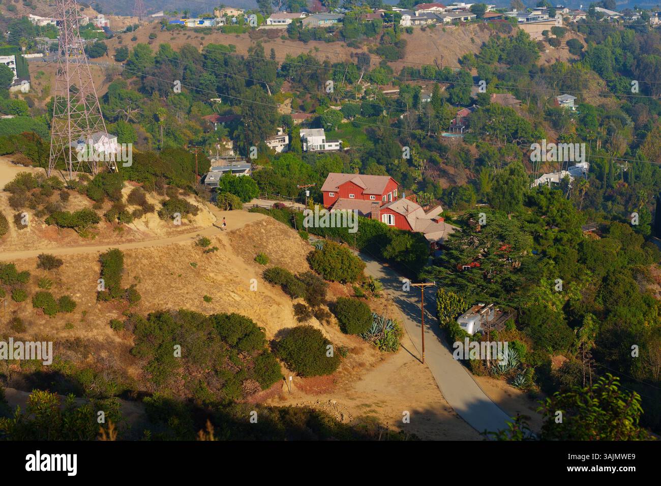 Los Angeles, California - December 5, 2024: Wide-angle shot capturing ...