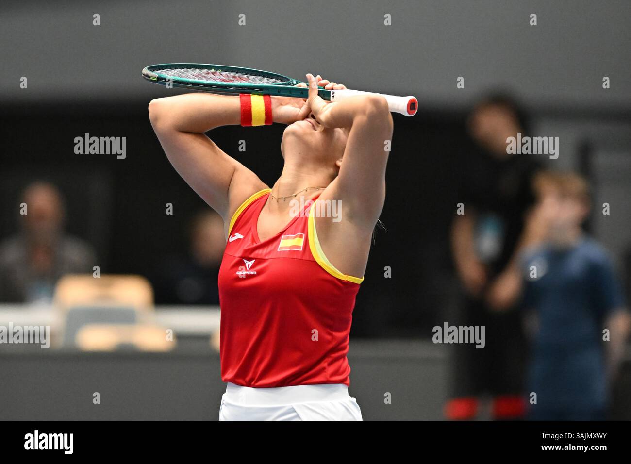 Ostrava, Czech Republic. 11th Apr, 2025. Jessica Bouzas Maneiro of ...