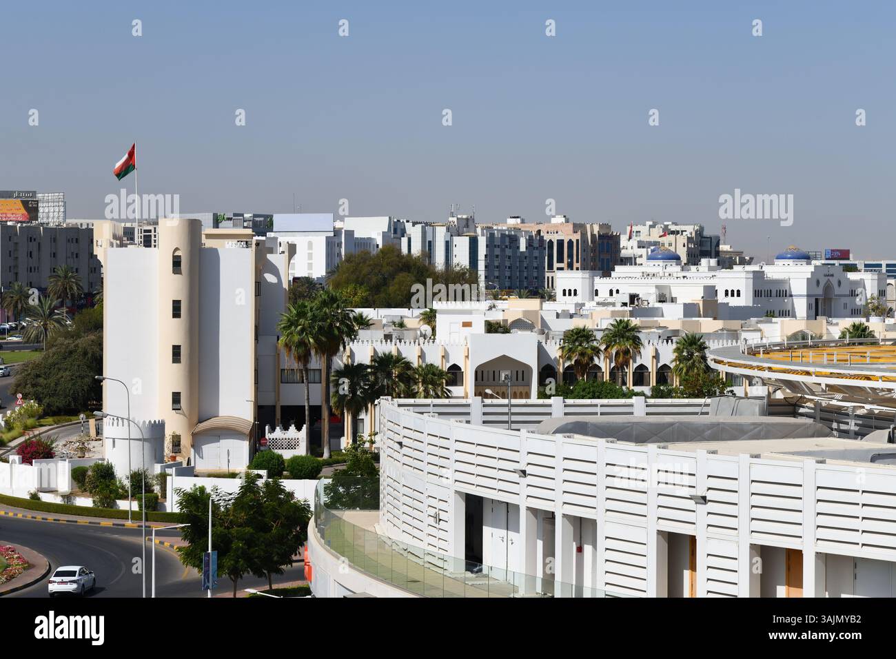 Muscat, Oman - april 10, 2025: Muscat cityscape view. Sultanate of Oman ...