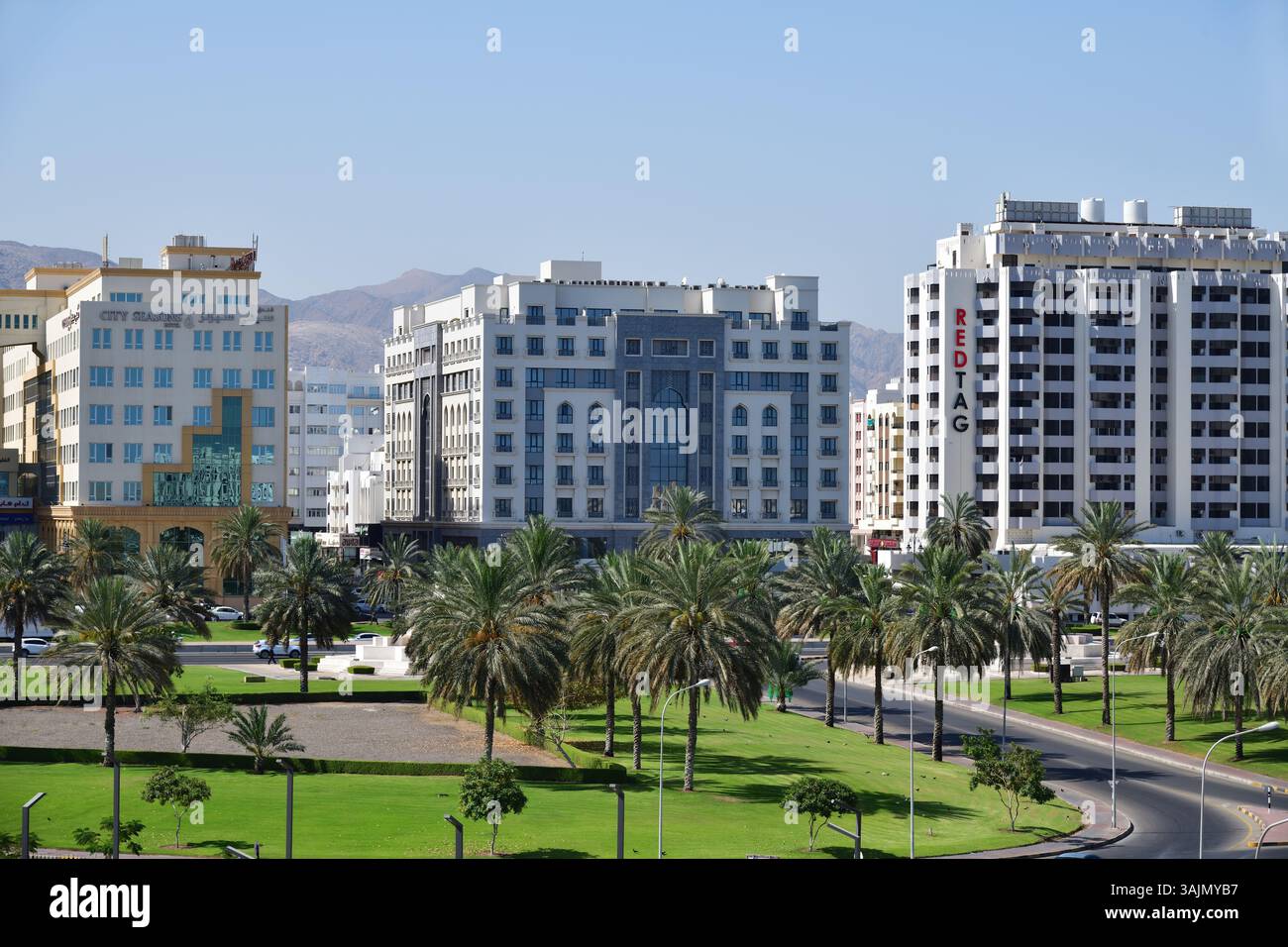 Muscat, Oman - april 10, 2025: Muscat cityscape view. Sultanate of Oman ...