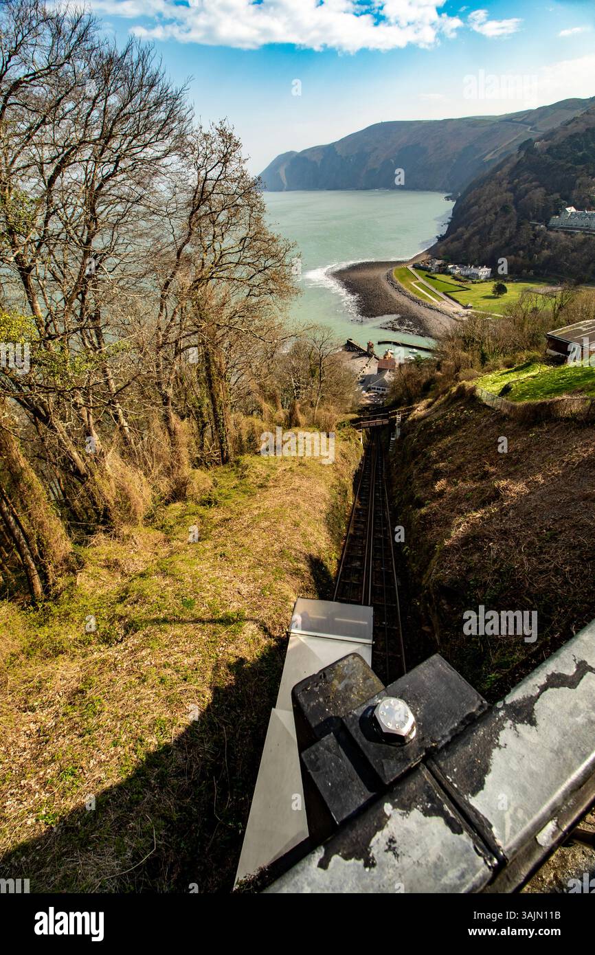 The historic and entertaining tourist attraction Lynton & Lynmouth ...