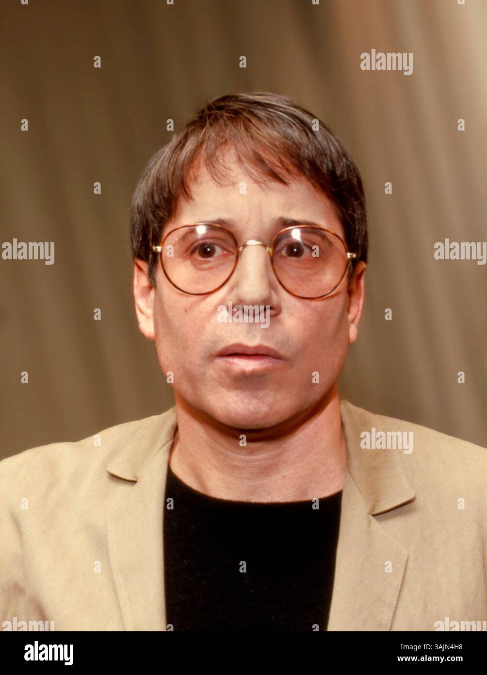 Paul Simon. Portrait of the American singer / songwriter, Paul Frederic Simon (b. 1941) by ...