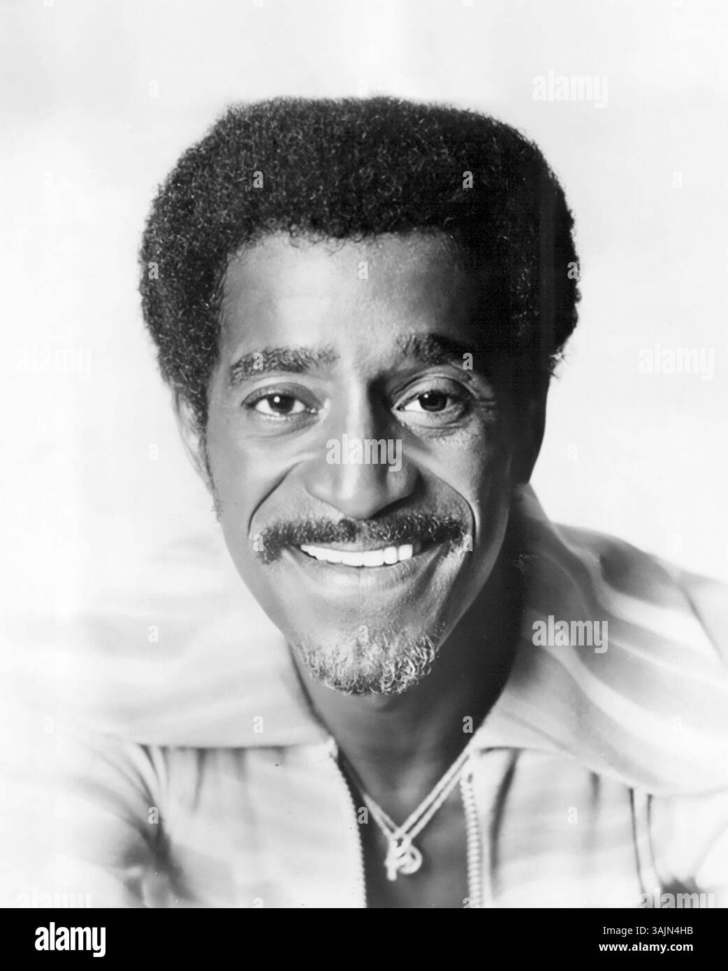 Sammy Davis Junior. Portrait of the American entertainer, Samuel George ...