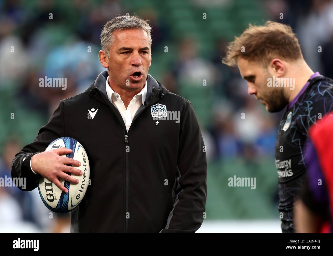 Glasgow Warriors' head coach Franco Smith ahead of the Investec ...