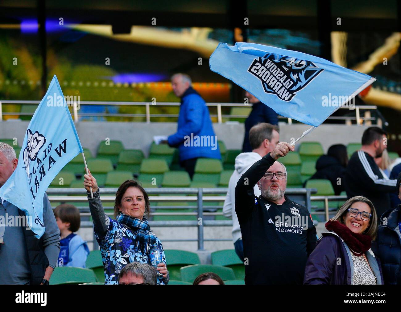Aviva Stadium, Dublin, Ireland. 11th Apr, 2025. Investec Champions Cup ...