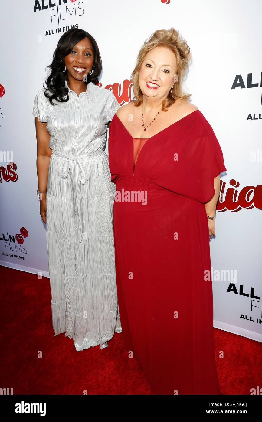 April 10, 2025, Los Angeles, California, USA: Angela Williamson ...