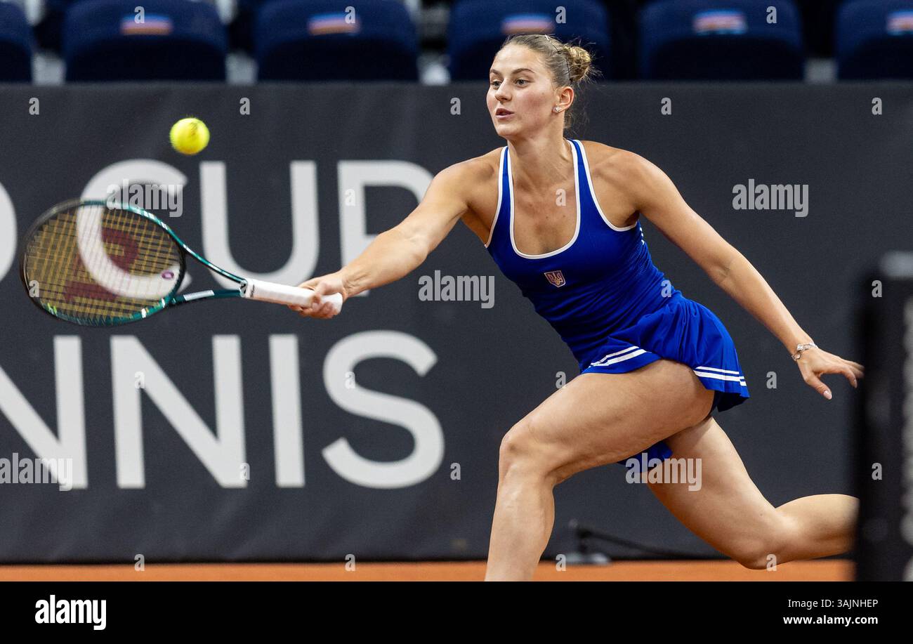 Radom Sports Center, Radom, Poland. 11th Apr, 2025. Billie Jean King ...