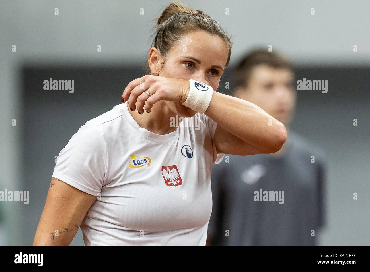 Radom Sports Center, Radom, Poland. 11th Apr, 2025. Billie Jean King ...